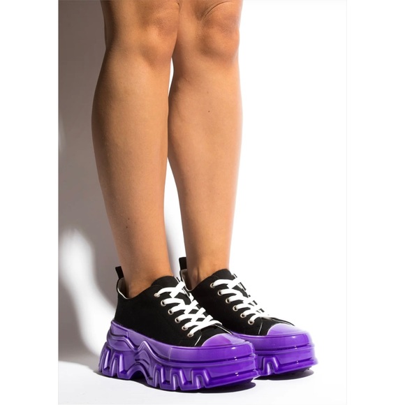 Mata Shoes | Shoes | Mata Shoes The Blog Purple Converse Style Platform ...